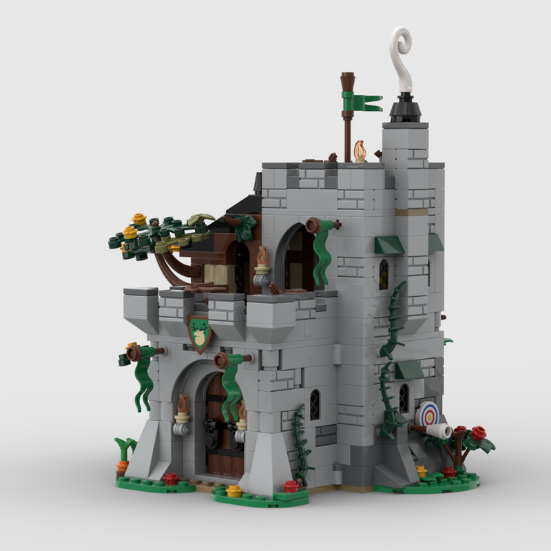 LEGO MOC Forestmen - Outpost by MidiBricks | Rebrickable - Build with LEGO