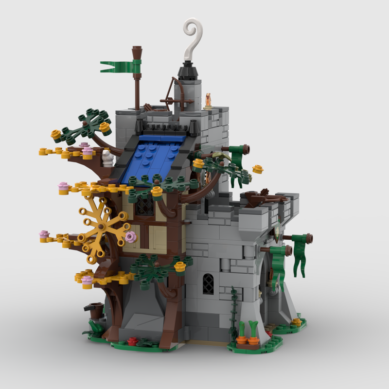 LEGO MOC Forestmen - Outpost by MidiBricks | Rebrickable - Build with LEGO