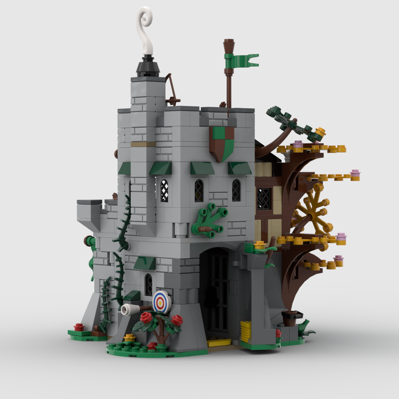 LEGO MOC Forestmen - Outpost by MidiBricks | Rebrickable - Build with LEGO