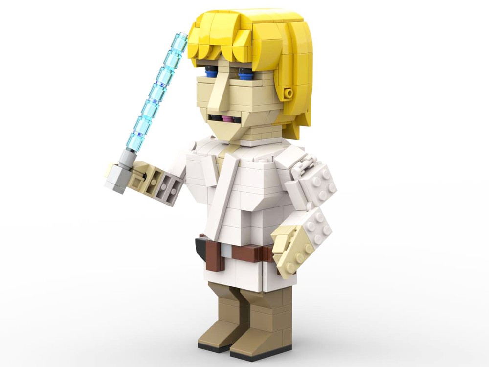 LEGO MOC Luke-Skywalker Lego Figure by LittlebricksHeroes | Rebrickable ...