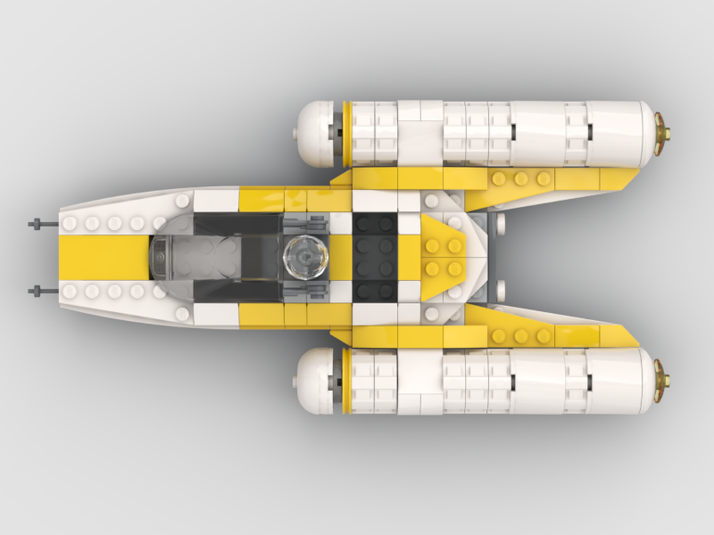 LEGO MOC Midi-Scale Republic Y Wing Bomber from The Clone Wars by gonky ...