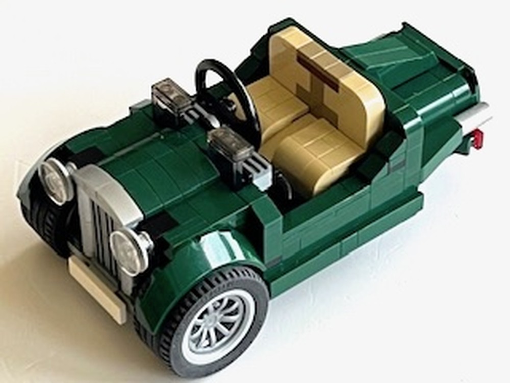 LEGO MOC 10242 CLASSIC 3-WHEELER by Weegordon | Rebrickable - Build ...