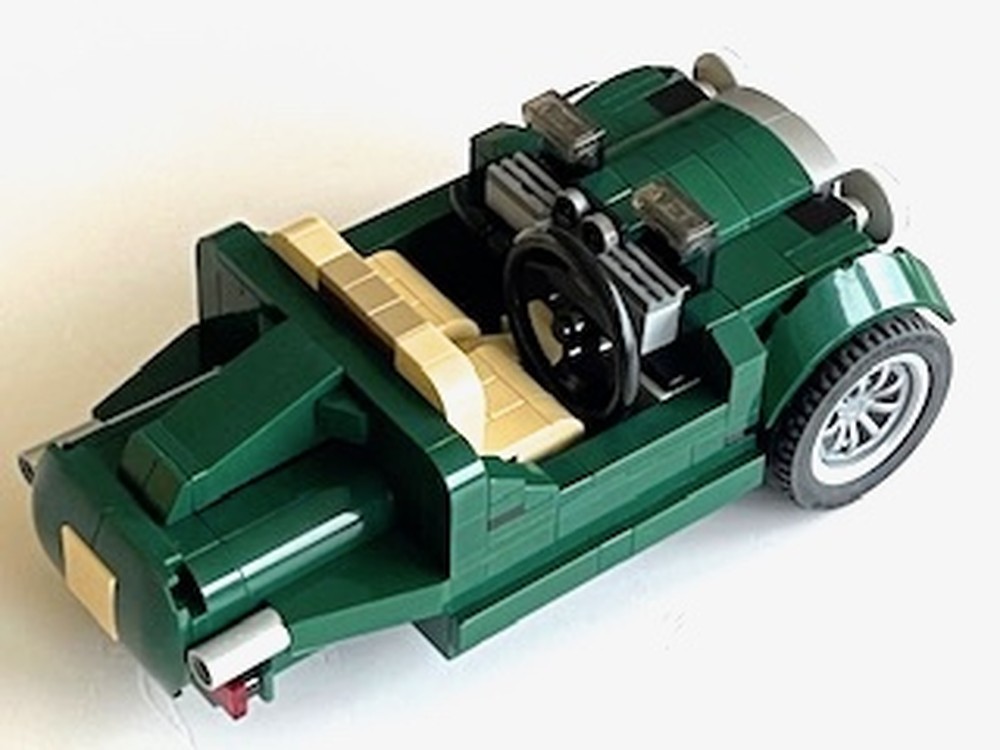 LEGO MOC 10242 CLASSIC 3-WHEELER by Weegordon | Rebrickable - Build ...