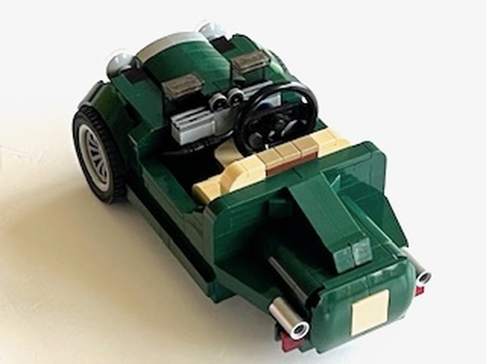 LEGO MOC 10242 CLASSIC 3-WHEELER by Weegordon | Rebrickable - Build ...