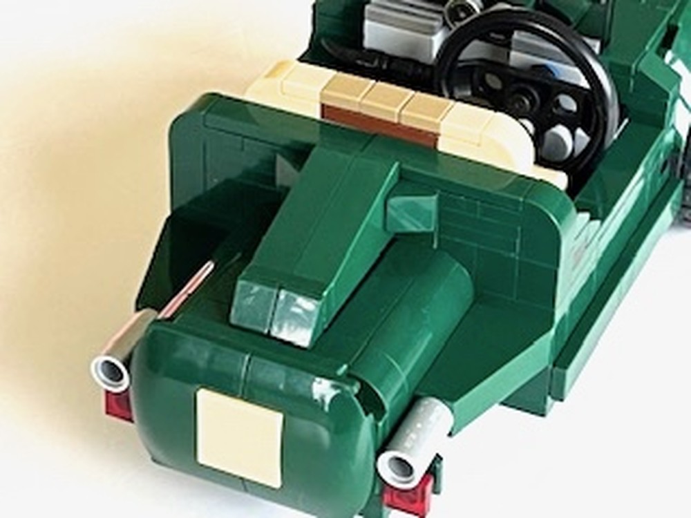 LEGO MOC 10242 CLASSIC 3-WHEELER by Weegordon | Rebrickable - Build ...