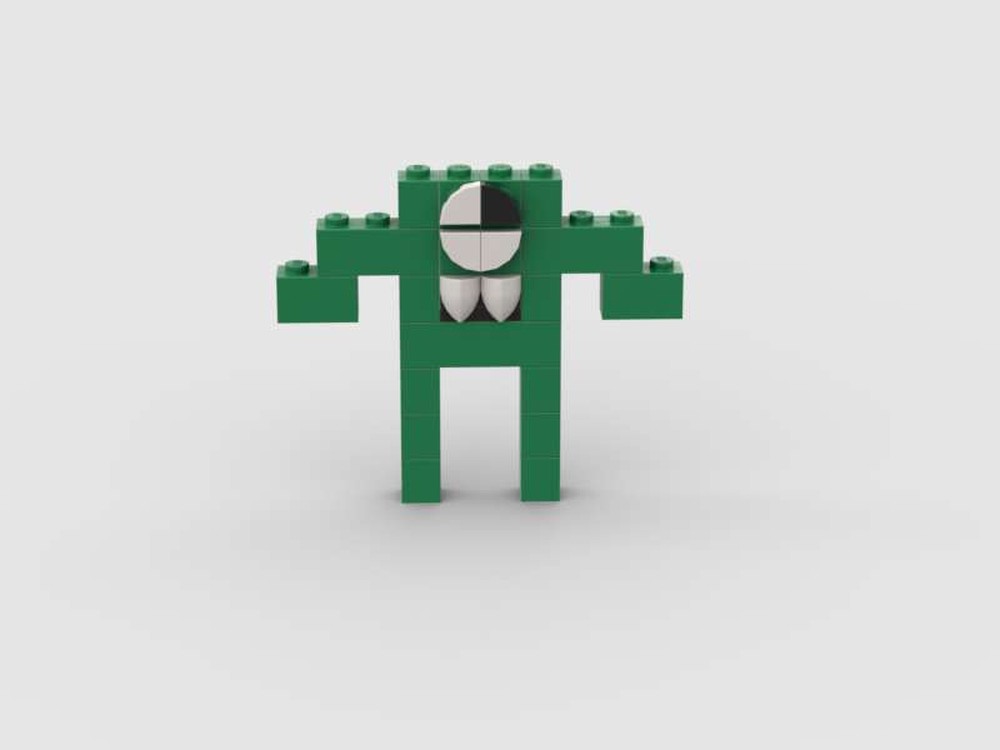 LEGO MOC simple alien by metys | Rebrickable - Build with LEGO