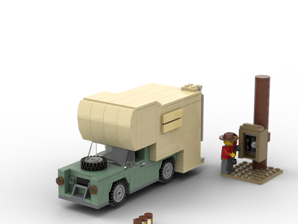 LEGO MOC Sniper's Camper van by DEFENDOR62 | Rebrickable - Build with LEGO