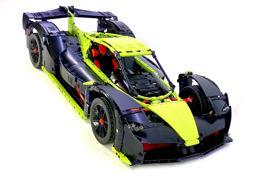 LEGO MOC Koncept LM Hypercar RC by R.Skittle | Rebrickable - Build with ...