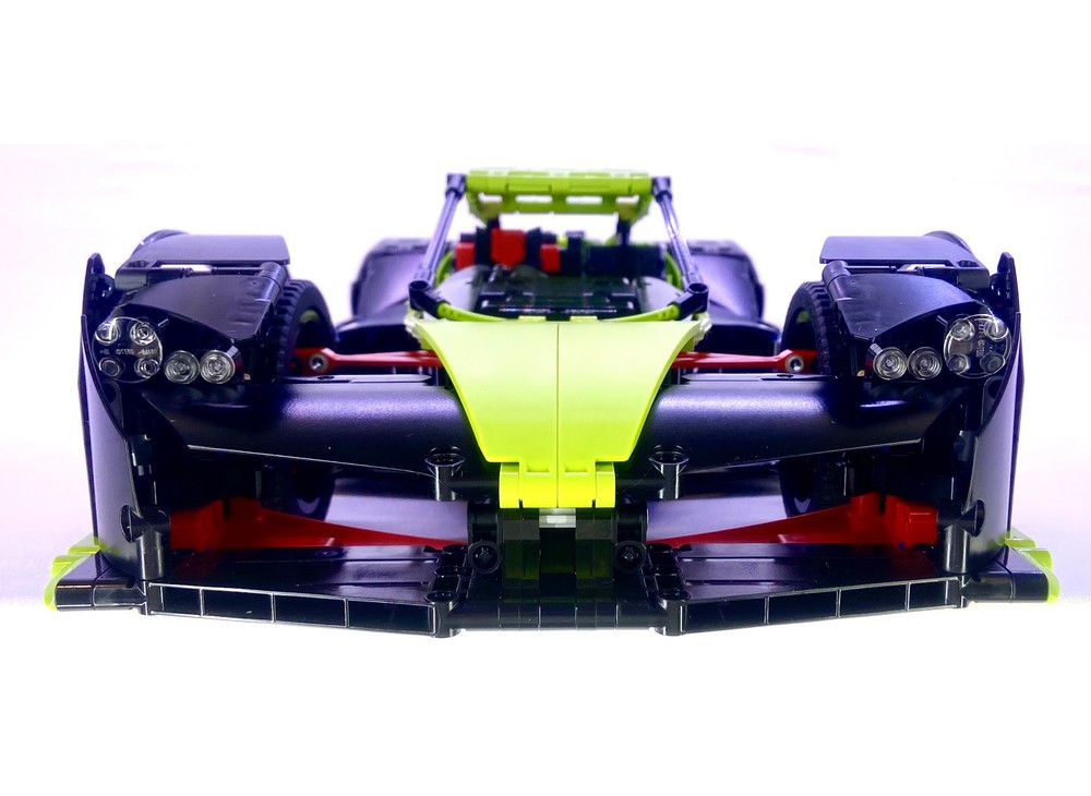 LEGO MOC Koncept LM Hypercar RC by R.Skittle | Rebrickable - Build with ...