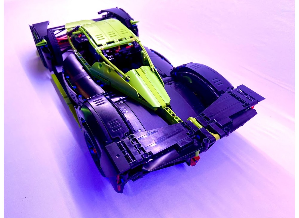 LEGO MOC Koncept LM Hypercar RC by R.Skittle | Rebrickable - Build with ...