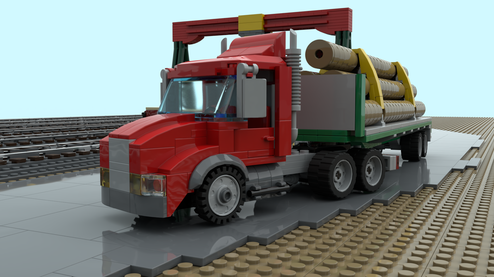 LEGO MOC Day Cab Truck by camsbrick | Rebrickable - Build with LEGO