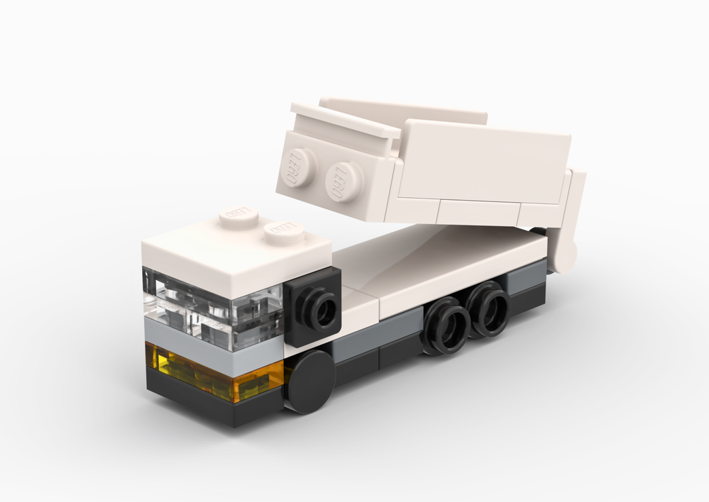 LEGO MOC Micro Cab-Over Dump Truck by The Bobby Brix Channel ...