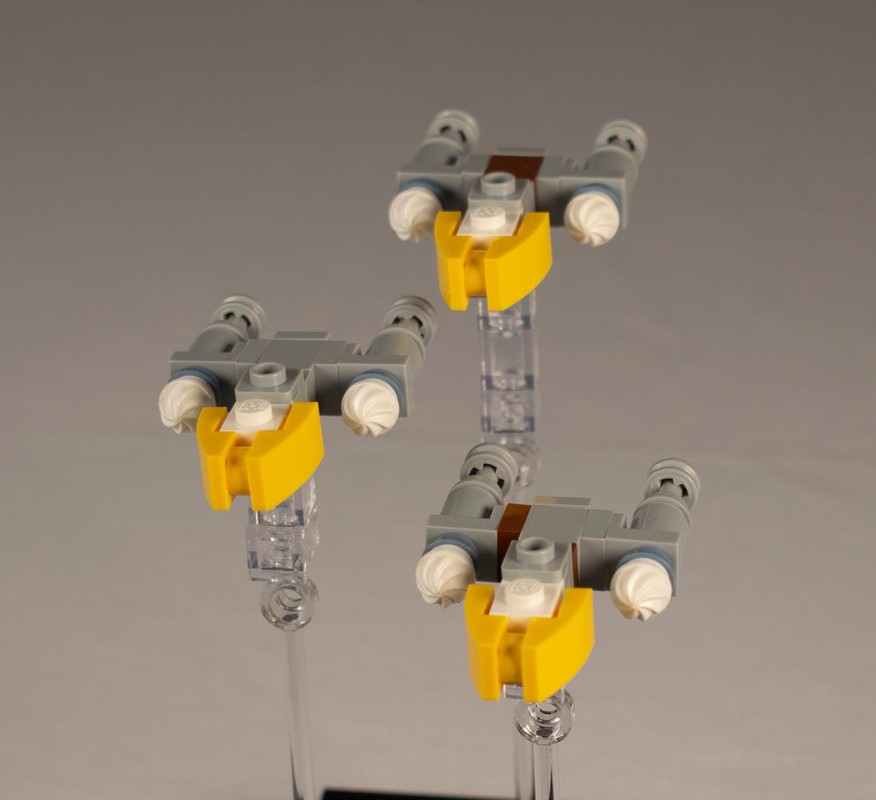 LEGO MOC Mini Y-wing by Wiktor Radomski | Rebrickable - Build with LEGO