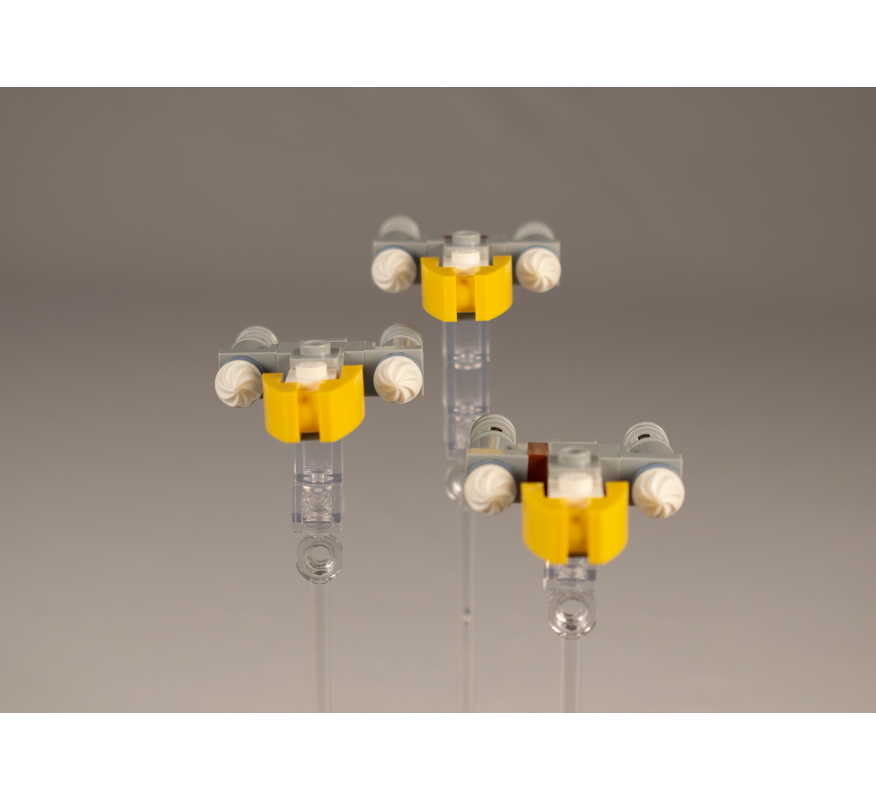 LEGO MOC Mini Y-wing by Wiktor Radomski | Rebrickable - Build with LEGO