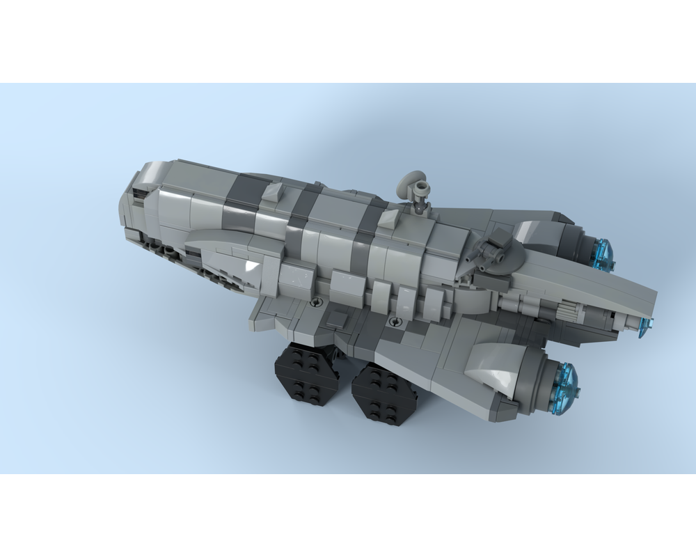 LEGO MOC Micro Gozanti class cruiser by Kgunt3r | Rebrickable - Build ...