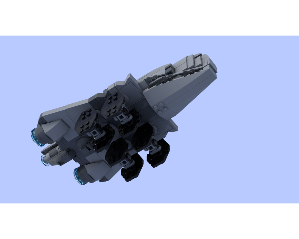 LEGO MOC Micro Gozanti class cruiser by Kgunt3r | Rebrickable - Build ...