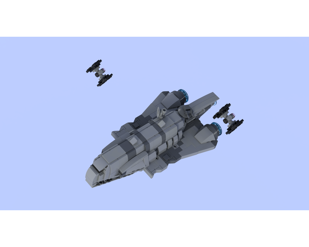 LEGO MOC Micro Gozanti class cruiser by Kgunt3r | Rebrickable - Build ...