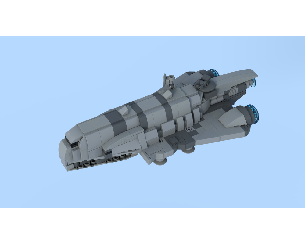 LEGO MOC Micro Gozanti class cruiser by Kgunt3r | Rebrickable - Build ...