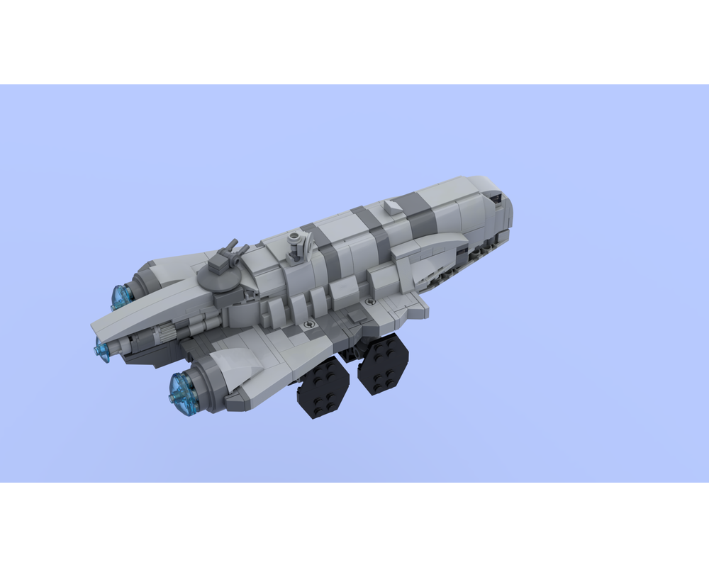 LEGO MOC Micro Gozanti class cruiser by Kgunt3r | Rebrickable - Build ...