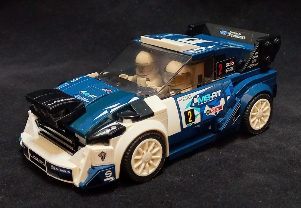 LEGO MOC Ford Fiesta M-Sport WRC 8 studs wide by PanDanBrick ...