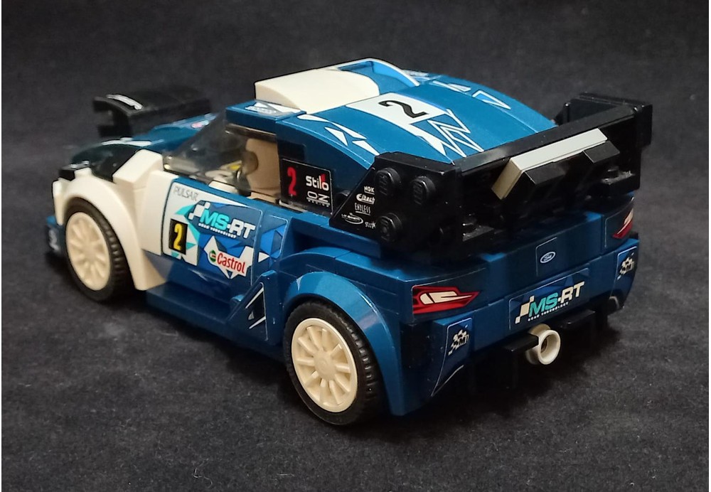 LEGO MOC Ford Fiesta M-Sport WRC 8 studs wide by PanDanBrick ...