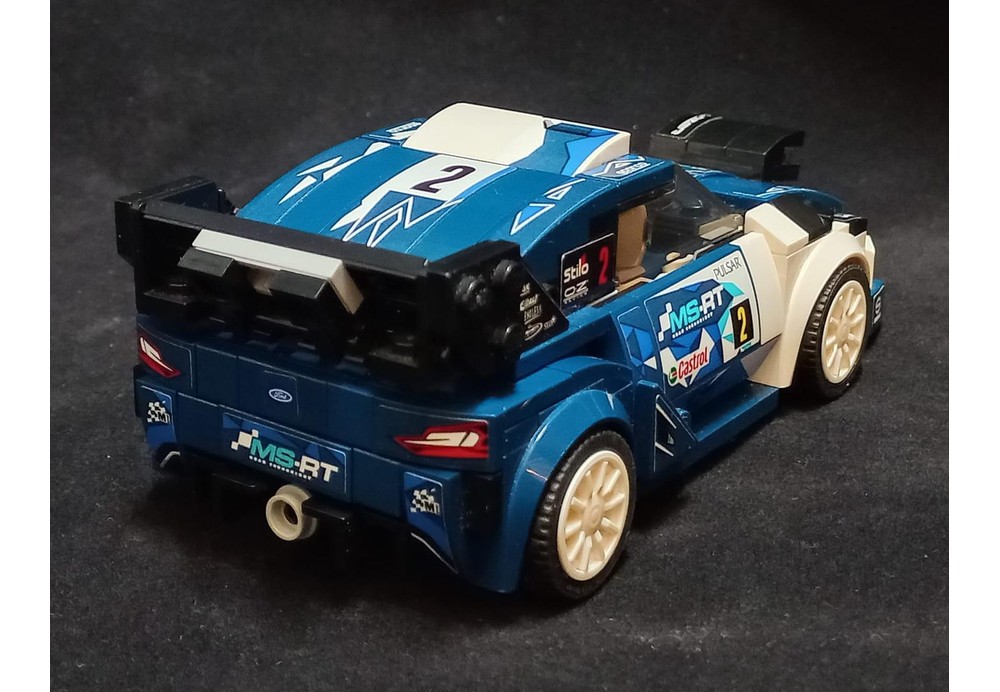 LEGO MOC Ford Fiesta M-Sport WRC 8 studs wide by PanDanBrick ...