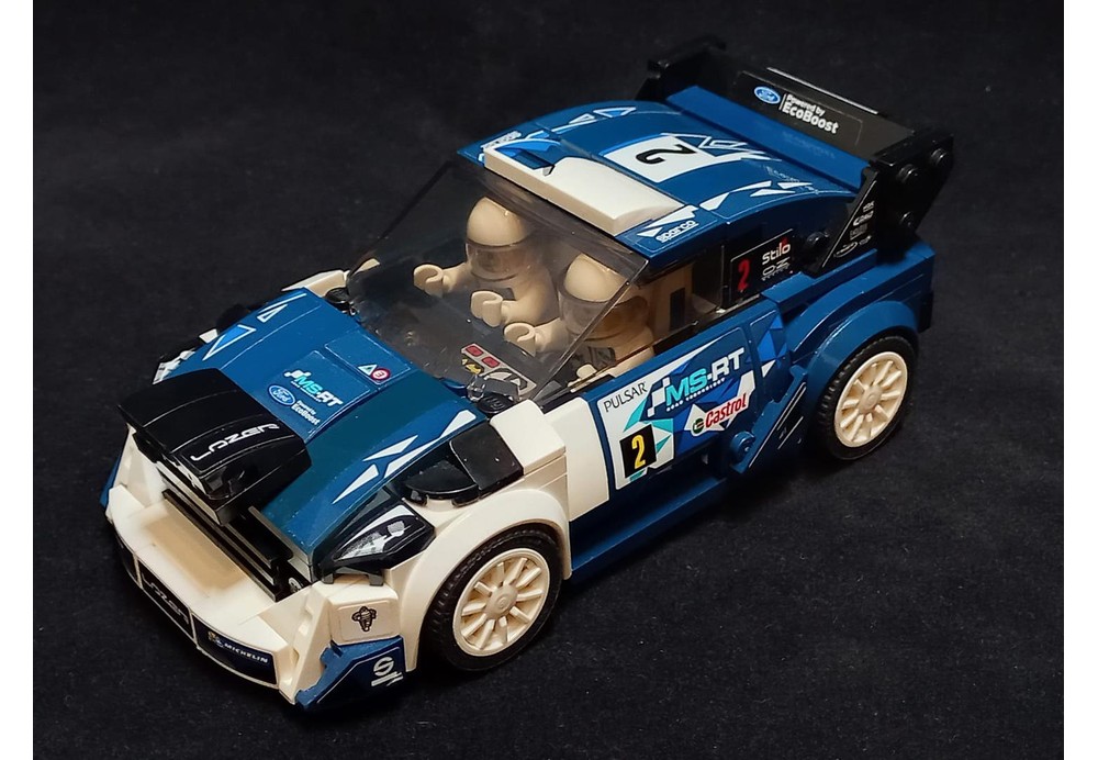 LEGO MOC Ford Fiesta M-Sport WRC 8 studs wide by PanDanBrick ...