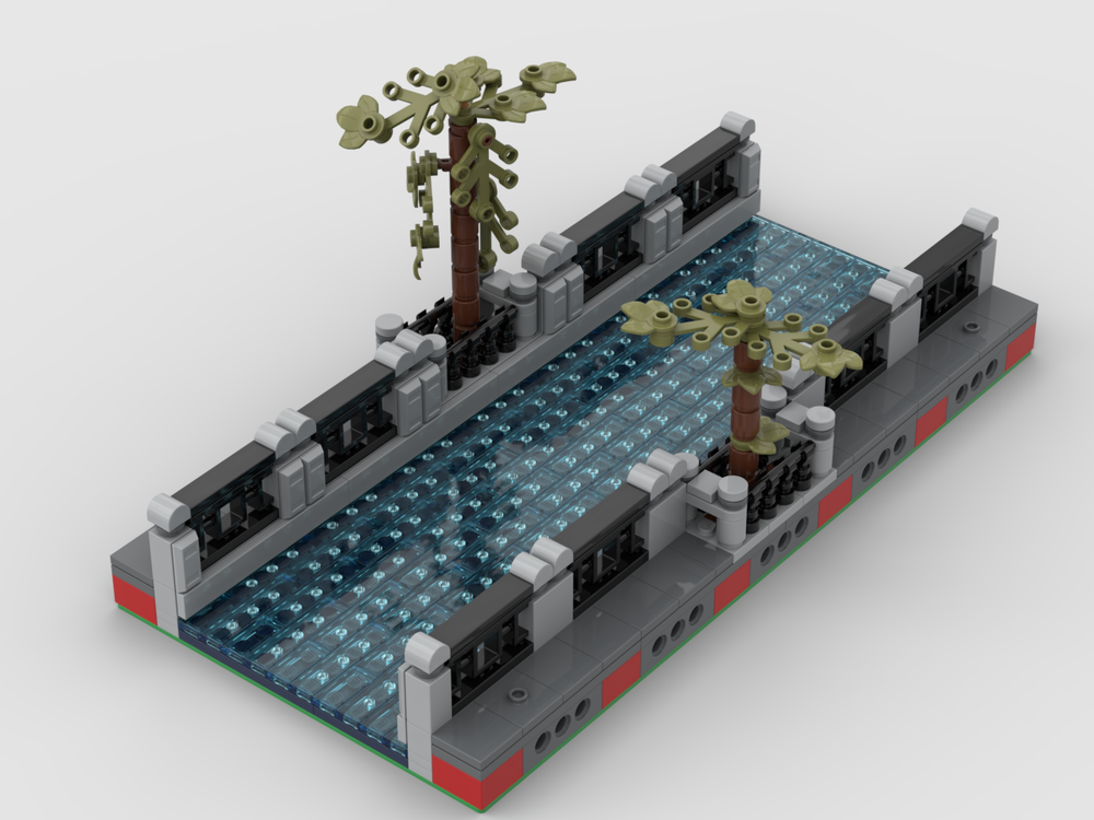 LEGO MOC MILS Canal - Straight Line by glinskai | Rebrickable - Build ...