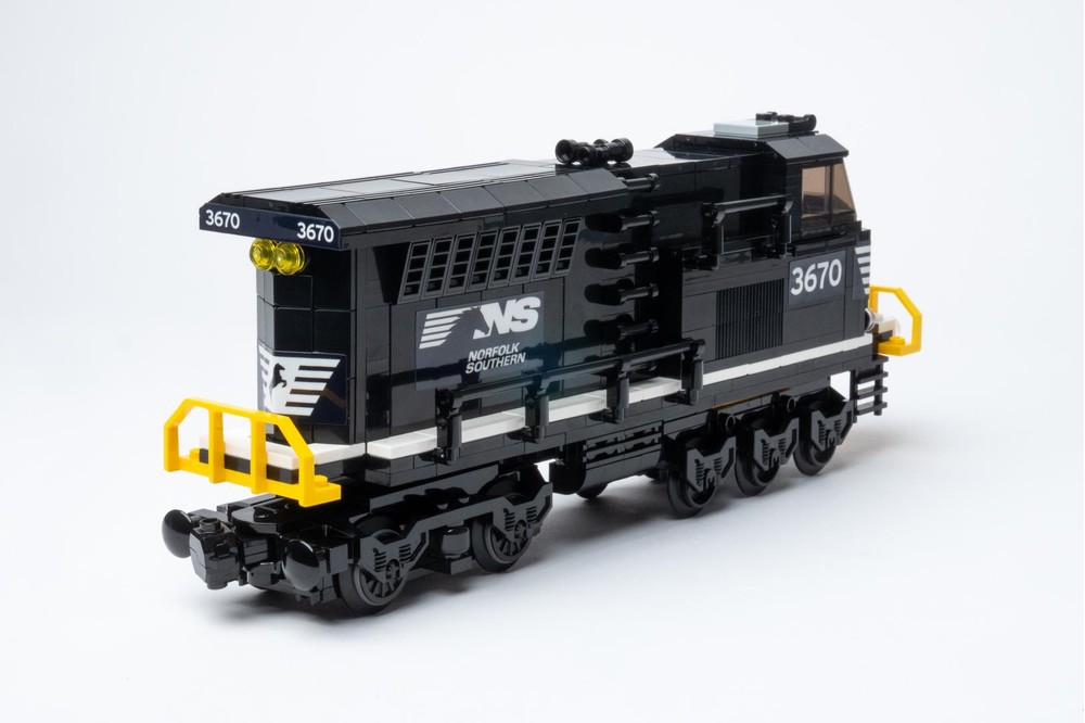 LEGO MOC Norfolk Southern Freight Locomotive (GE Evolution Tier 4) by ...