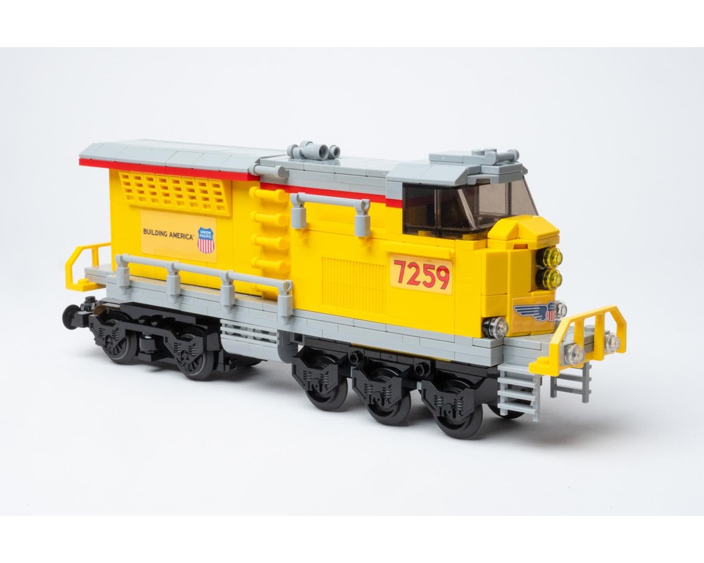 LEGO MOC Union Pacific Freight Locomotive (Ge Evolution Tier 4) by ...
