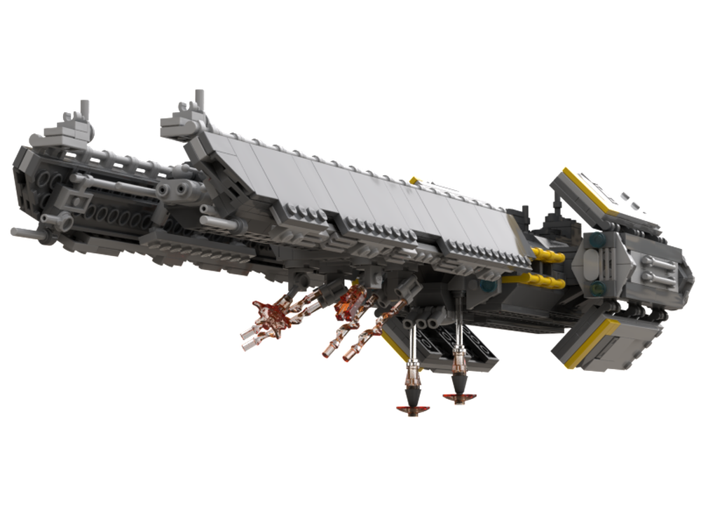 LEGO MOC Helldivers 2 Super Destroyer by Kaporal_Krétin | Rebrickable ...