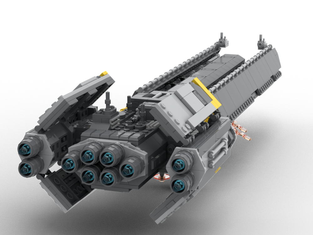LEGO MOC Helldivers 2 Super Destroyer by Kaporal_Krétin | Rebrickable ...