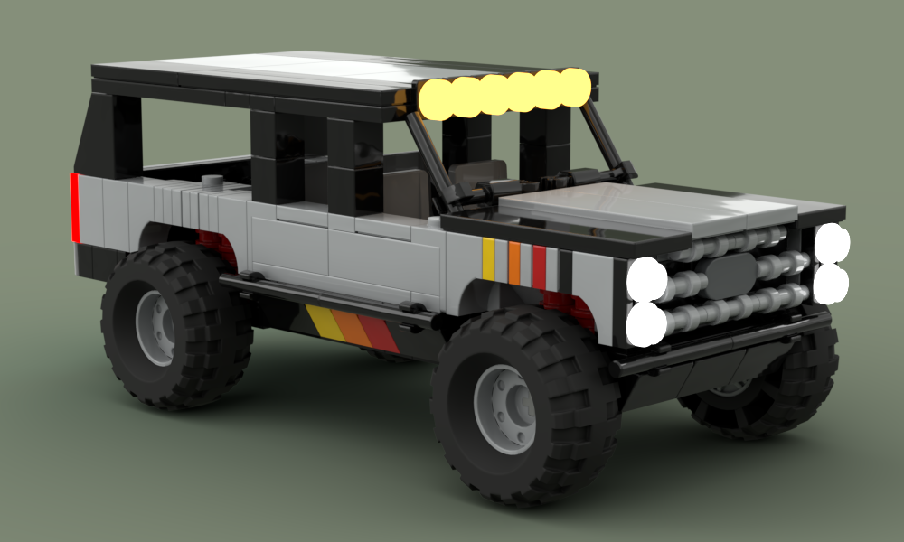 LEGO MOC Race SUV by JoeSlinkard | Rebrickable - Build with LEGO