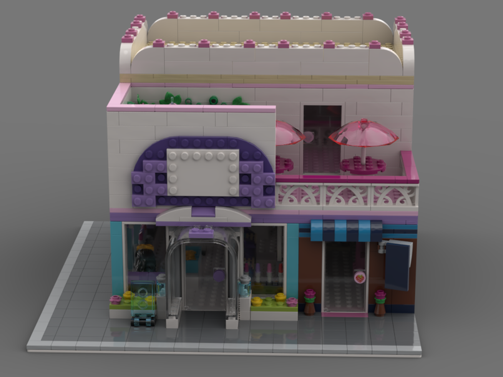LEGO MOC Cups Cupcakery & Beauty Salon by cbyler84 | Rebrickable ...
