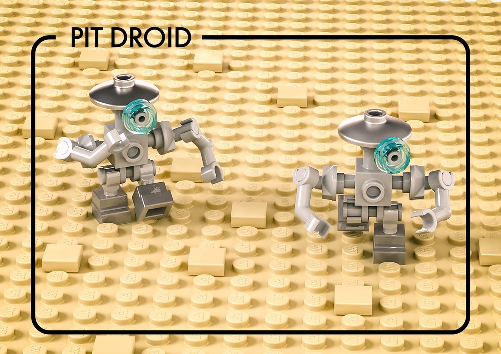 Lego Moc Strong Pit Droid By Enamic5 Rebrickable Build With Lego