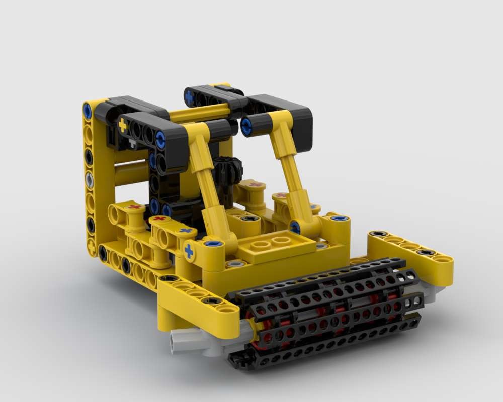 LEGO MOC Road Roller 42163 Alternative. by ErikGS | Rebrickable - Build ...