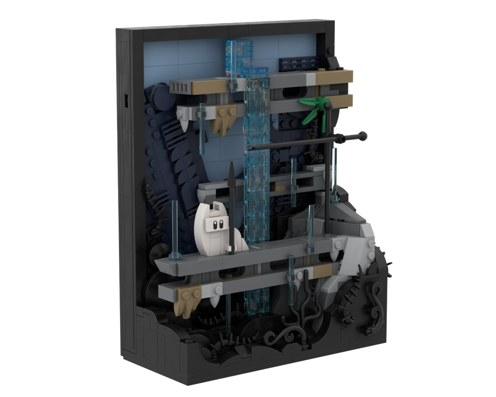 LEGO MOC Rain World Diorama by JoeSubbi | Rebrickable - Build with LEGO