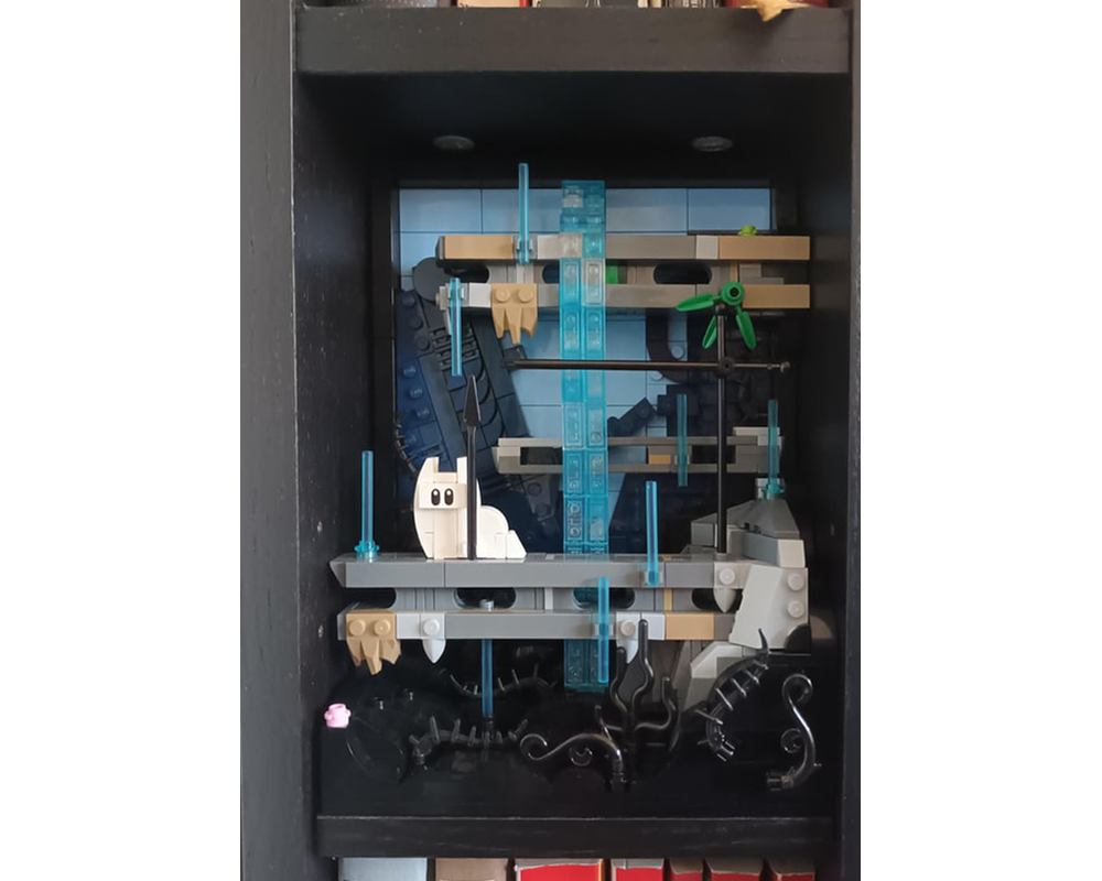 LEGO MOC Rain World Diorama by JoeSubbi | Rebrickable - Build with LEGO