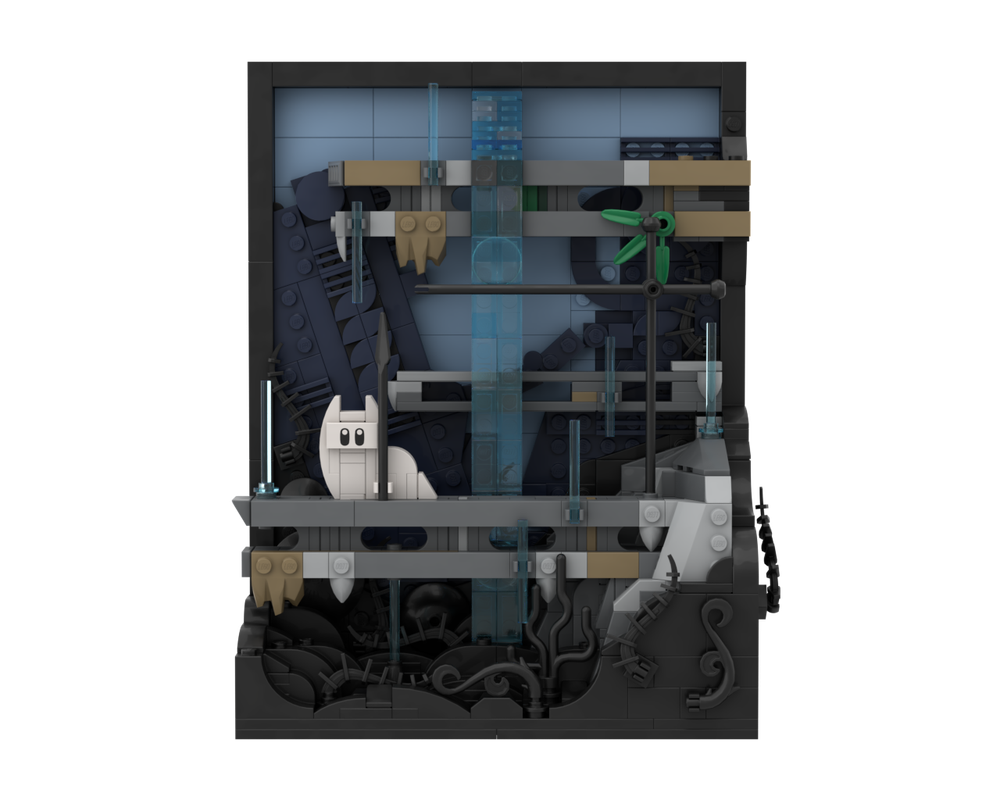 LEGO MOC Rain World Diorama by JoeSubbi | Rebrickable - Build with LEGO