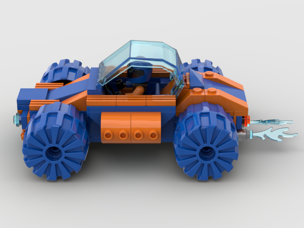 LEGO MOC Ice Planet Racer by chi-bricks | Rebrickable - Build with LEGO