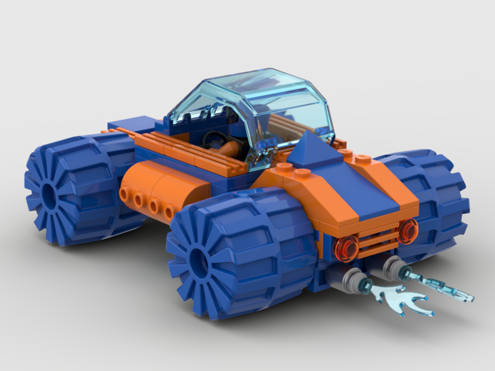 LEGO MOC Ice Planet Racer by chi-bricks | Rebrickable - Build with LEGO