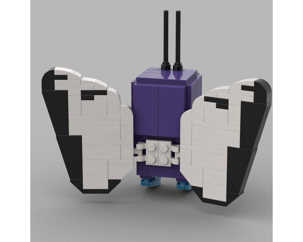 LEGO MOC Butterfree (Pokémon) by herpuderpules | Rebrickable - Build ...