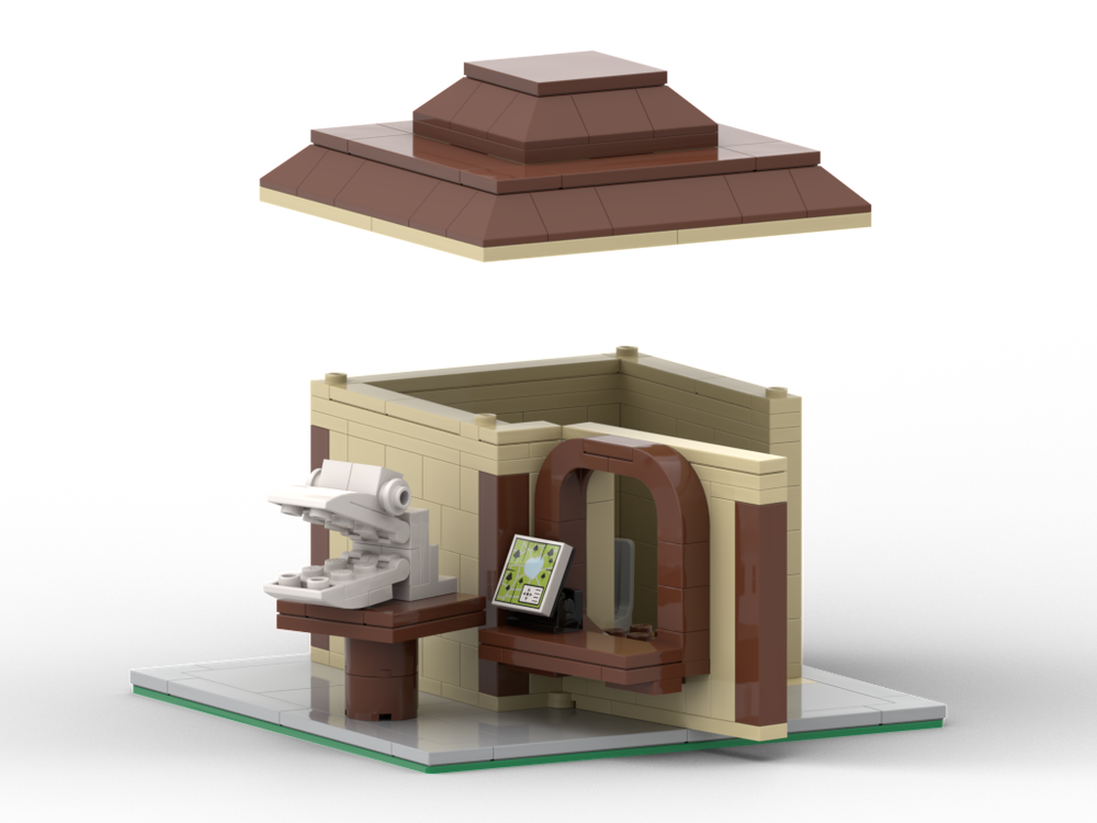 LEGO MOC Modular museum ticket boot by Viernes | Rebrickable - Build ...