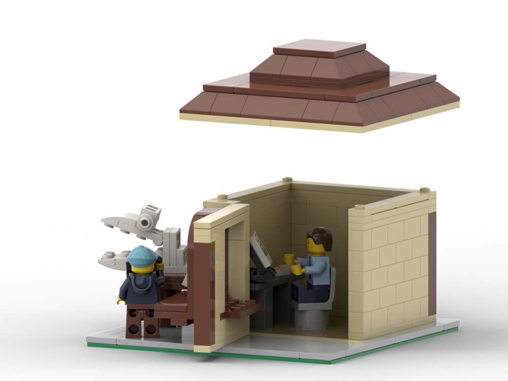 LEGO MOC Modular museum ticket boot by Viernes | Rebrickable - Build ...