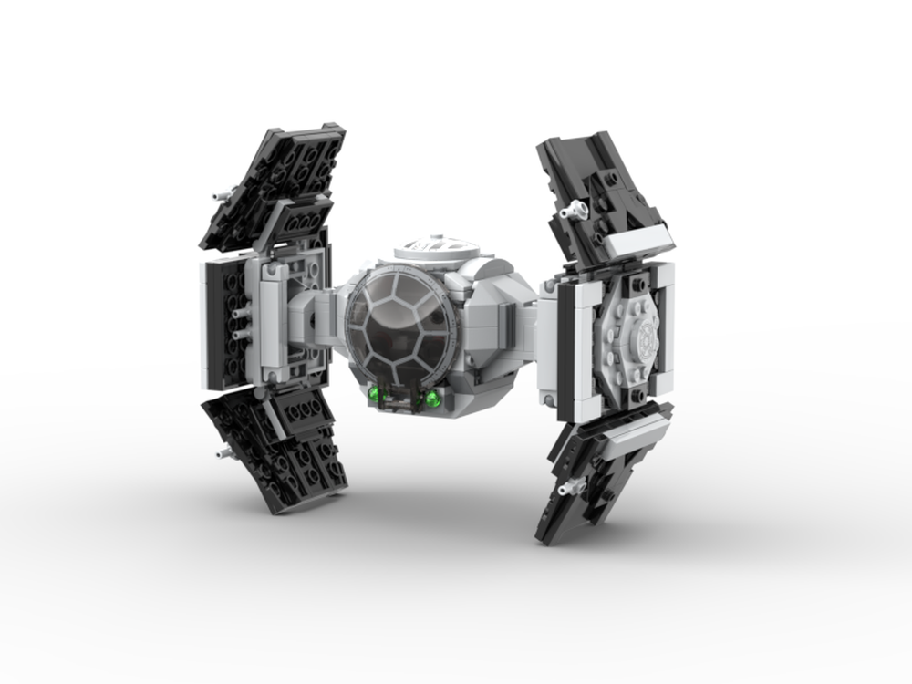 LEGO MOC Tie Advanced Prototype by Jboltali | Rebrickable - Build with LEGO