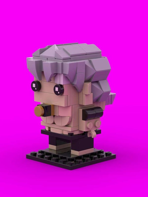 LEGO MOC Andy Brickheadz by Houdai_Bricks | Rebrickable - Build with LEGO