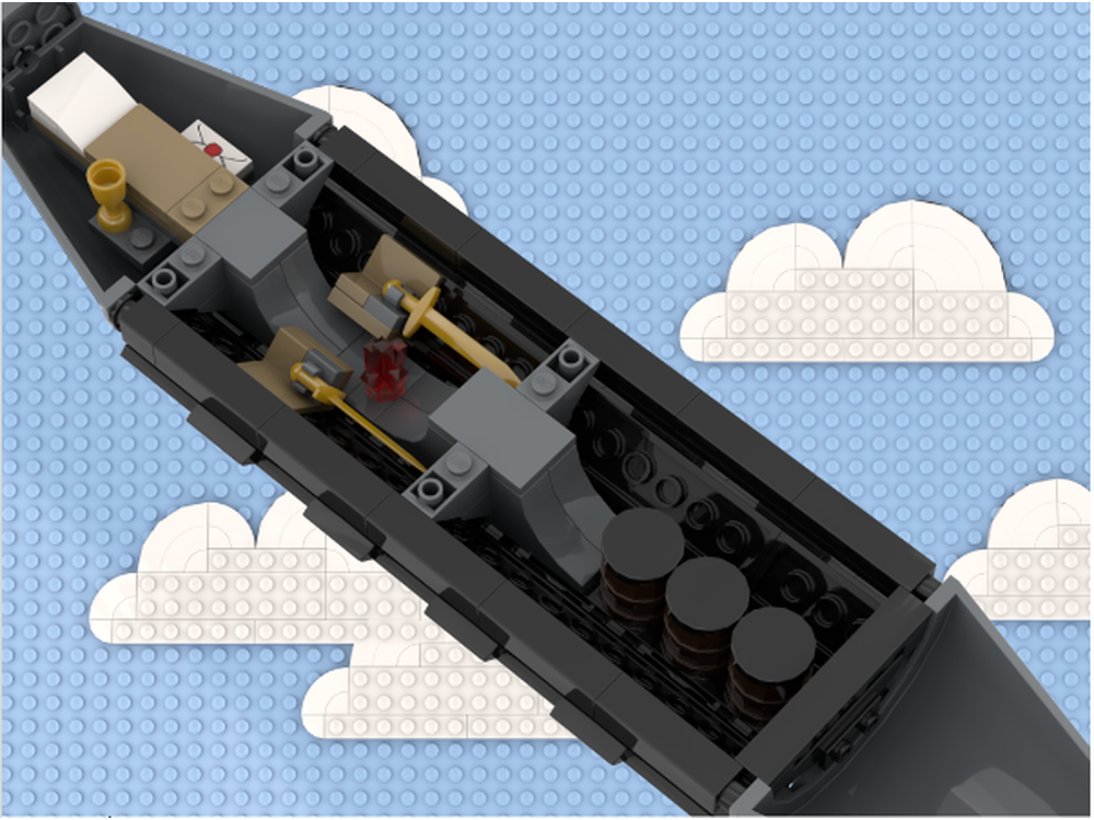 LEGO MOC Steampunk Zeppelin Ship by raguidel | Rebrickable - Build with ...