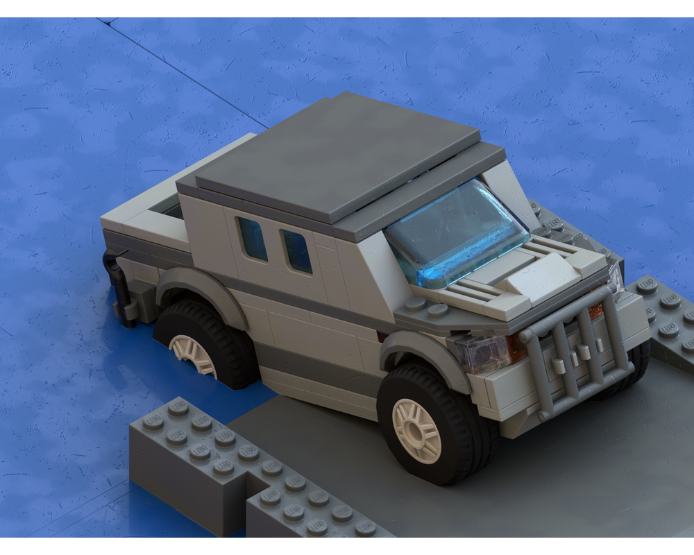 LEGO MOC Amphibious Pickup truck by Lego@fan | Rebrickable - Build with ...