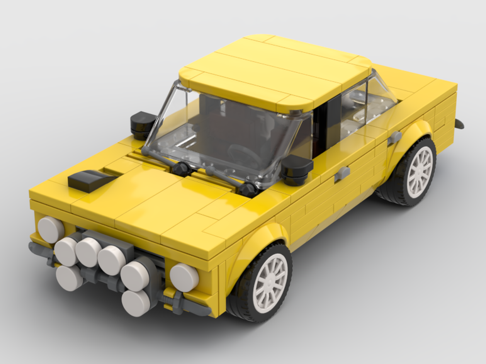 LEGO MOC VAZ-2101/ Lada 1200 "Zhiguli" Rally by MocbyEndo | Rebrickable ...