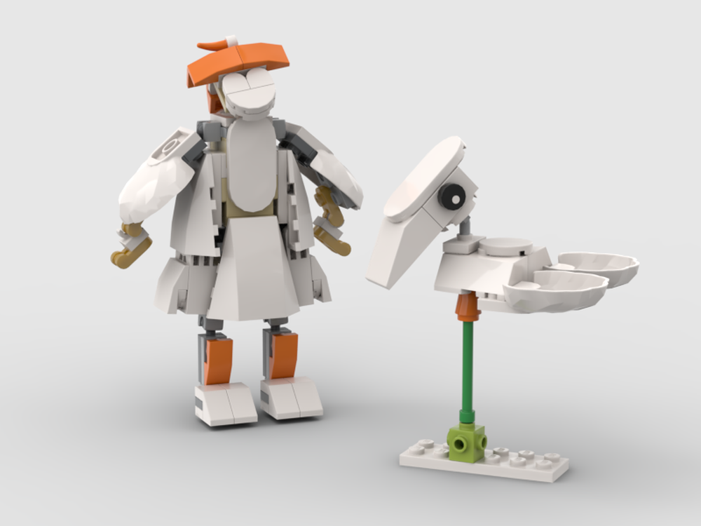 LEGO MOC 31133 Girl watching a bird by amckny | Rebrickable - Build ...